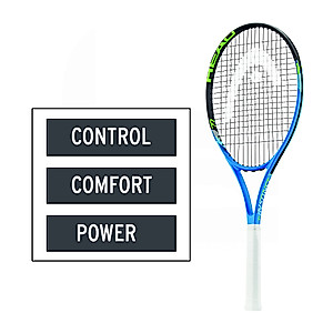 HEAD Ti. Instinct Pre-Strung 27 in. Black/Blue Tennis Racquet