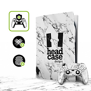 Head Case Designs Officially Licensed Pixie Cold Ice Wolf Art Mix Vinyl Faceplate Sticker Gaming Skin Case Cover Compatible with Sony Playstation 5 PS5 Digital Edition Console