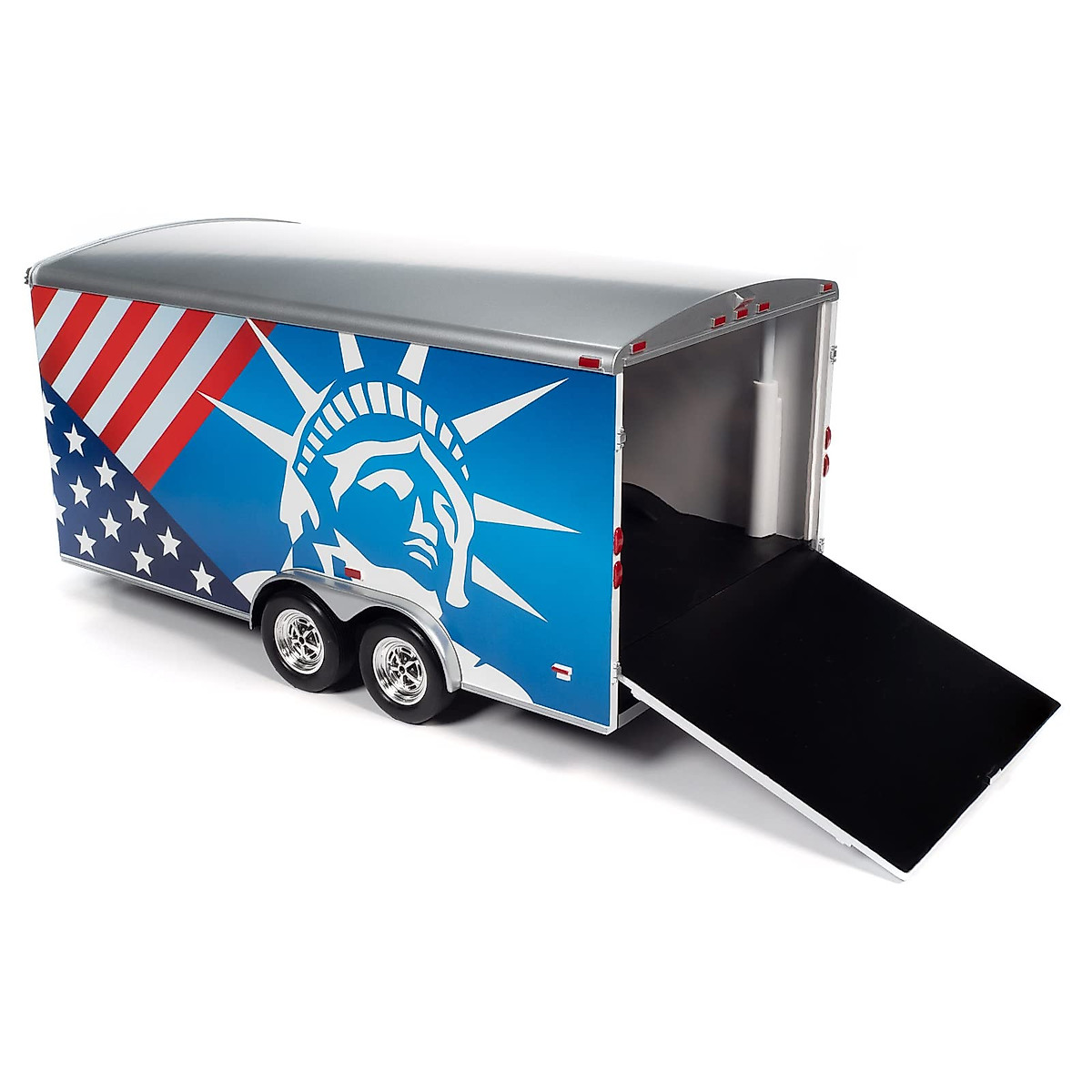 American Muscle Enclosed Trailer 1:18 Diecast Model