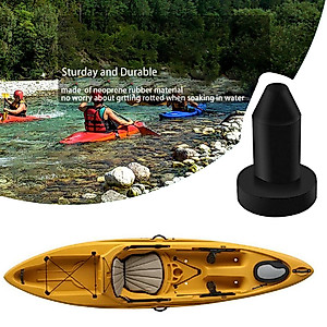 3 Pack kayak Drain Plug Scupper Plugs for Kayak Boat Drain Plugs Canoe Drain Holes Stoppers Compatible with Sun Dolphin Kayaks Aruba 8 SS, Pedal Kayak, Pelican Kayak, Fishing Pedal Kayak, Excursion 5