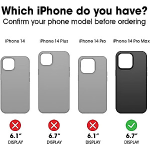 OtterBox Defender Series Screenless Edition Case for iPhone 14 Pro Max (Only) - Case Only - Microbial Defense Protection - Non-Retail Packaging - Blue Suede Shoes