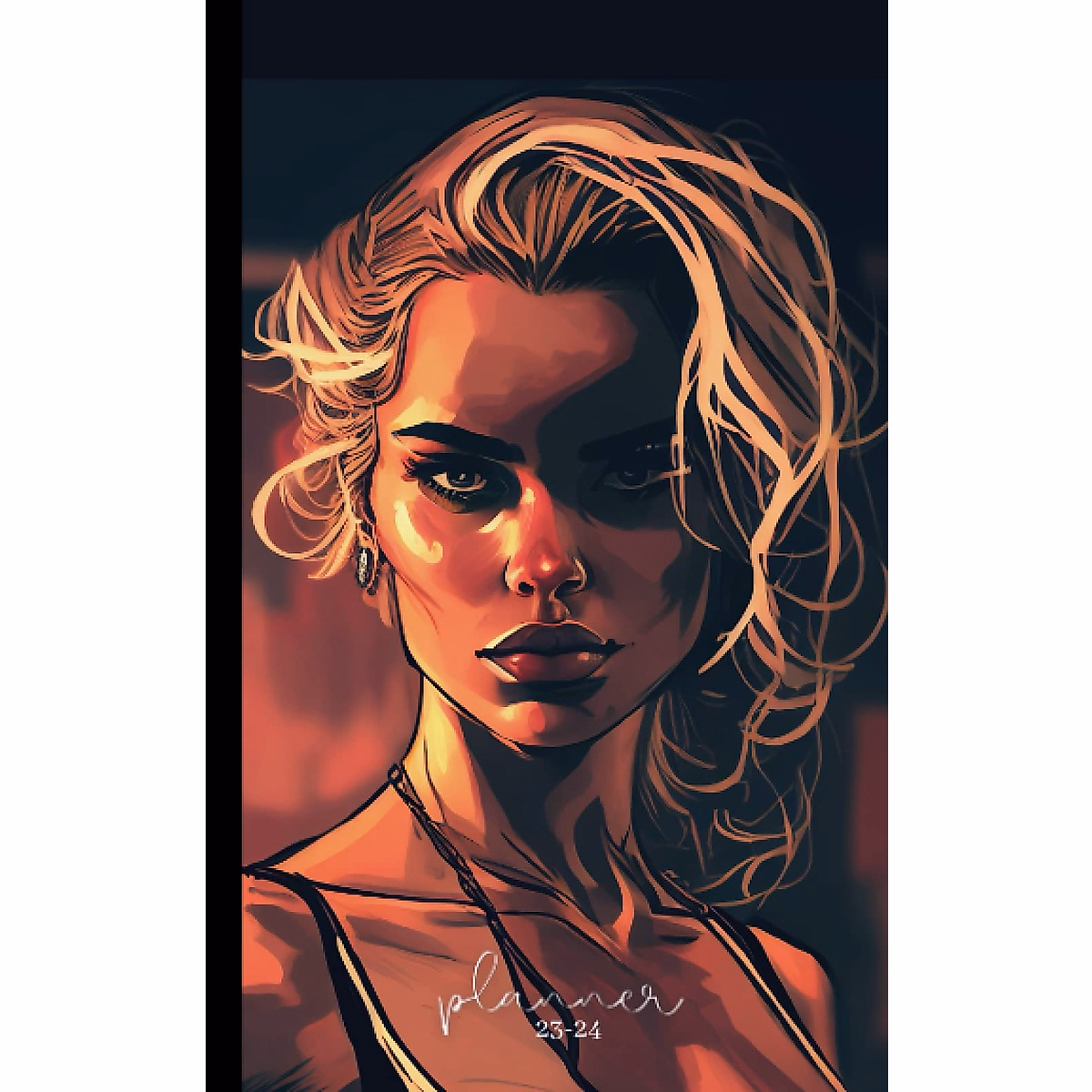 2023-2024 PLANNER: "BLONDE" Weekly planner. September 2023 to August 2024. Weekly. Annual, monthly and weekly calendar. Timetable. 6 x 9 inches. 139 pages.