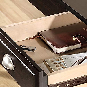 Sauder Shoal Creek Lift Top Desk, Jamocha Wood finish