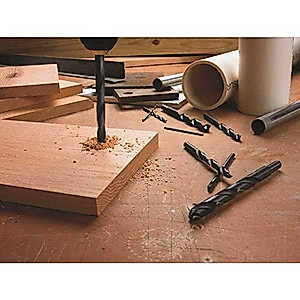 Ryobi A983102 31-Piece Black Oxide Drilling and Driving Bit Kit for Wood, Metal, Plastic, and Masonry