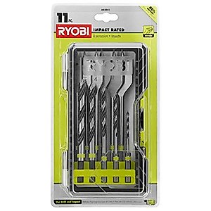 RYOBI AR2041 Wood Drilling Set (11-Piece)