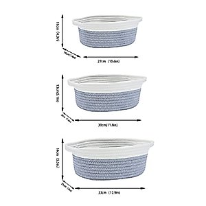 Drone Airdrop System Universally Release Device Payload Clip Airdropper Fish with Bait Ring Thrower compatible with DJI mavic mini3 Cotton Rope Baskets Set with Handles 3-Pack