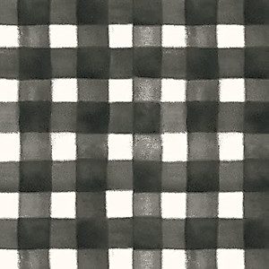 Maywood Spellcaster's Garden by Meg Hawkey MAS9817 KJ Charcoal Plaid
