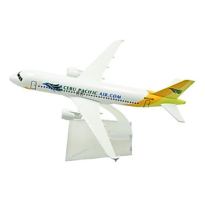 TANG DYNASTY(TM) 1:400 16cm Air Bus A320 Cebu Pacific Airline Metal Airplane Model Plane Toy Plane Model