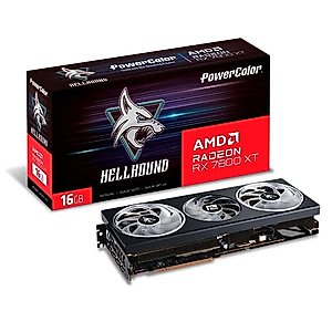 PowerColor Hellhound AMD Radeon RX 7800 XT 16GB GDDR6 Graphics Card