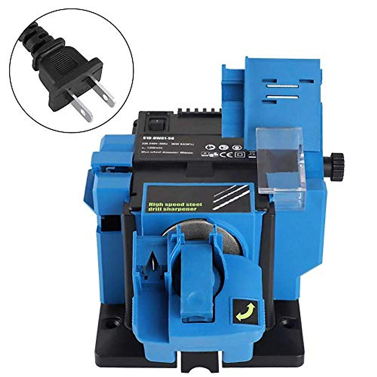 【𝐒𝐩𝐫𝐢𝐧𝐠 𝐒𝐚𝐥𝐞 𝐆𝐢𝐟𝐭】wosume Household Sharpener Tool, Multifunctional Household Electric Cutter Scissor Sharpener Sharpening Tool(US Plug)