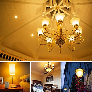 BHCH E26 LED Corn Bulbs 12W,3000K Warm White,1200LM,Edison Screw Bulbs,100W Incandescent Bulbs Equivalent,Pack of 4