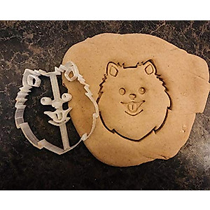 Pomeranian Cookie Cutter and Dog Treat Cutter - Dog Face