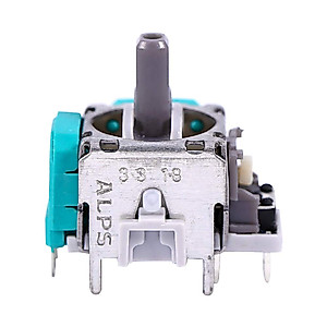 Zerone 3D Joystick Axis Analog Sensor Replacement Module, Replacement Analog Stick Joystick Parts for Xbox One Game Console Controller Repairing (5 Pack)