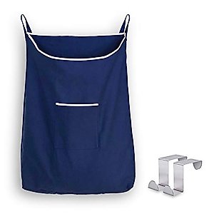 Topline Door Hanging Hampers (Door Hanging, Navy)