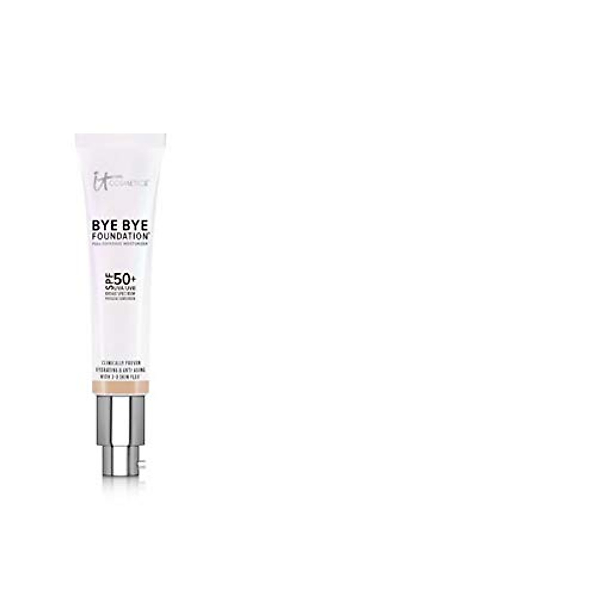 It Cosmetics Bye Bye Foundation Spf 50+ Full Coverage Anti-aging Moisturizer - 1.014oz - Medium