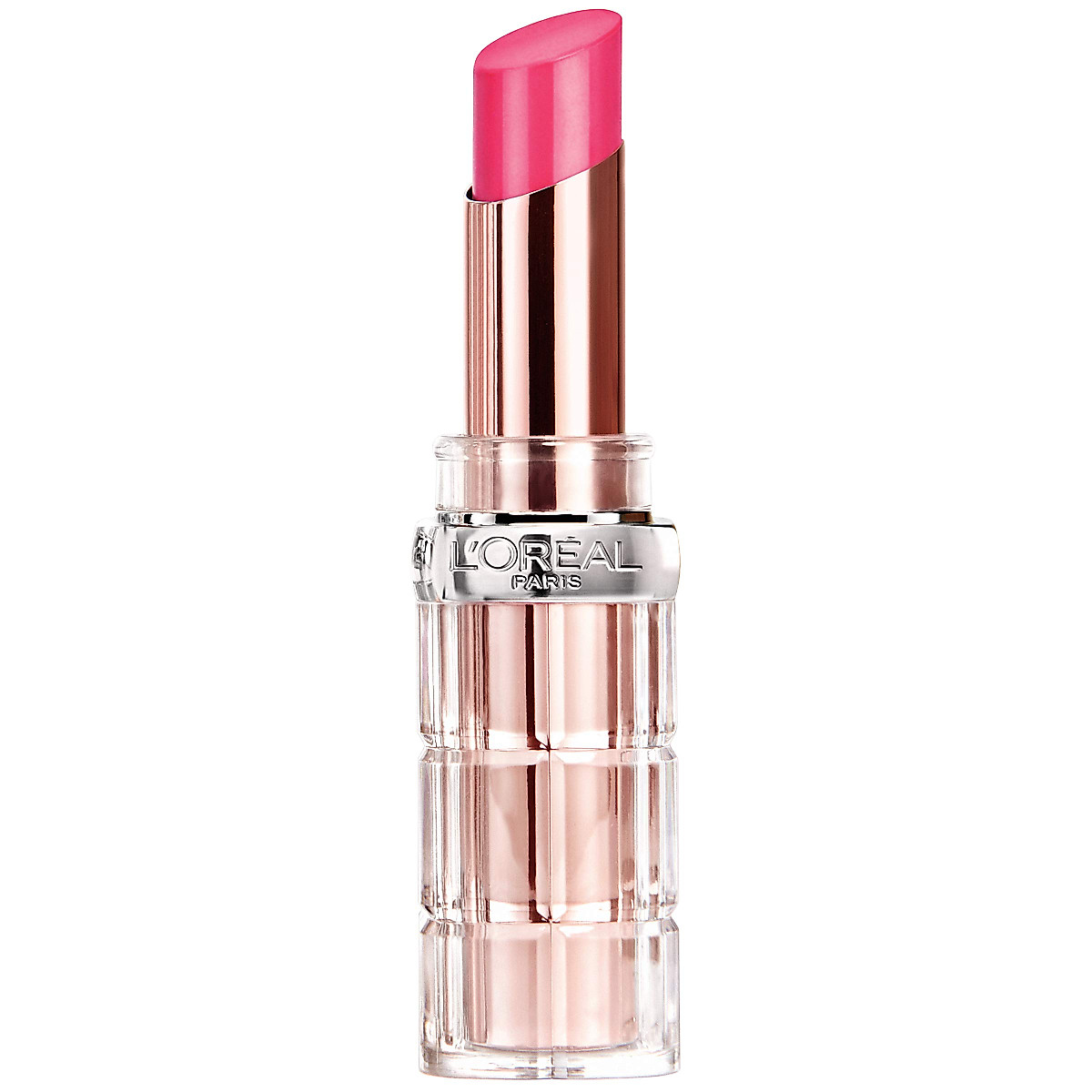 L'Oreal Paris Makeup Colour Riche Plump and Shine Lipstick, for Glossy, Radiant, Visibly Fuller Lips with an All-Day Moisturized Feel, Pitaya Plump, 0.1 oz.