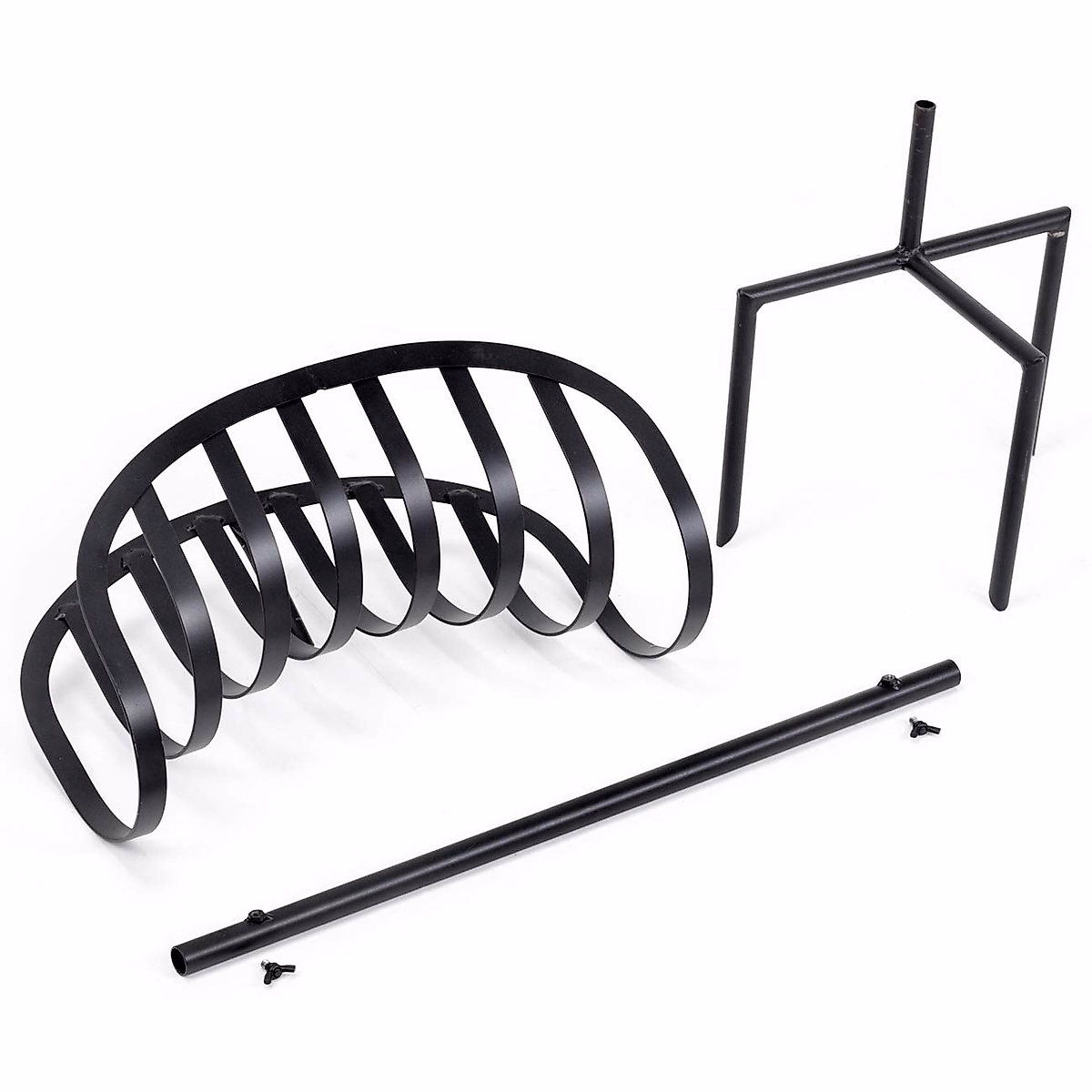 Sorbus Manger Garden Water Hose Storage, Great for Garden, Lawn, Yard, Decorative Stand with Ground Stakes, Holds 125-Feet of 5/8-Inch Hose