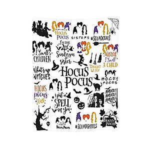 Halloween Blanket,Soft Flannel Blanket Air Conditioner Blanket Sofa Blanket Anti Pilling Throw Blankets 50"X40"