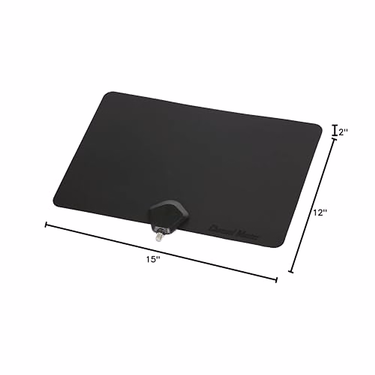 Channel Master FLATenna - Indoor Digital HDTV Antenna, 12' Coaxial Cable, Superior Reception Range & Signal Reliability, Supports 4K Smart TVs, OTA Broadcast & NextGen TV, Easy Install