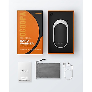 OCOOPA HotPal Rechargeable Hand Warmer, [USA Today Best Gifts 2022] 5200mAh Electric Handwarmer,Portable Pocket Heater, Heat Therapy Great for Raynauds, Hunting, Golf, Camping, Women Mens Gifts