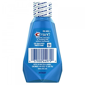 Crest Pro-Health Mouthwash, Alcohol Free, Multi-Protection Clean Mint 1.2 oz (Pack of 48)