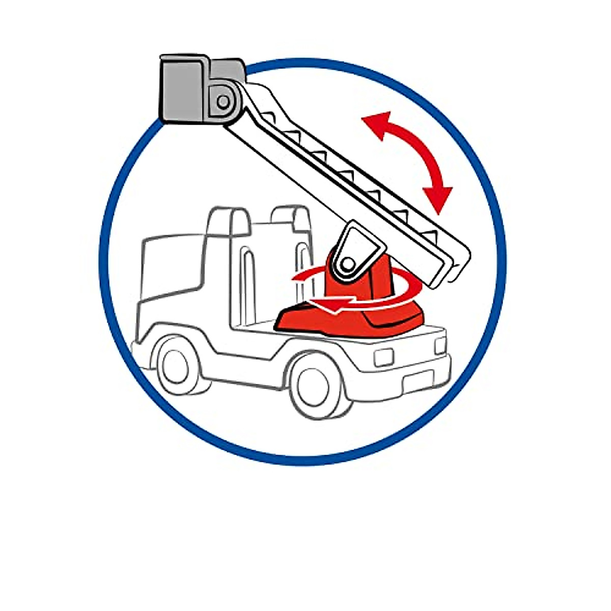 Playmobil Ladder Unit Fire Truck