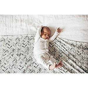 Copper Pearl Large Premium Knit Baby Swaddle Receiving Blanket Alta