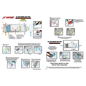 JT Eaton Answer® for Squirrels, Rabbits & Other Medium Pests, 24" x 7" x 8" Professional Live Animal Trap