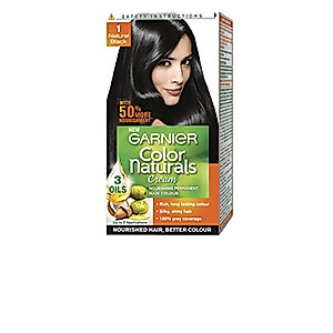 24ml+16gm-garnier Color Naturals Cream Nourishing Hair Colour Natural Black # 1