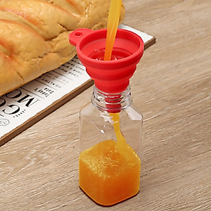 BAKHUK 36pcs 8oz Empty Plastic Juice Bottles with Lids, Reusable Clear Containers with Black Tamper Evident Caps for Juice, Milk and Other Beverages