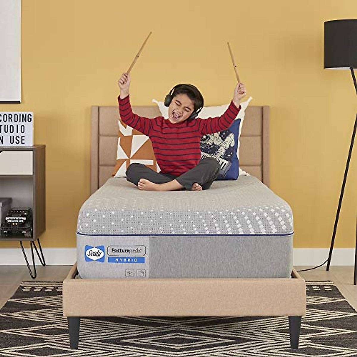 Sealy Posturepedic Hybrid Lacey Soft Feel Mattress, Twin