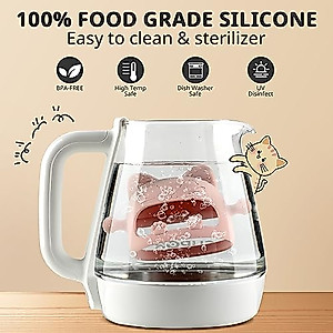 3 Pack Baby Teether Toys,Teething Toys for Babies 0-6 Months,Never Drop Baby Chew Toys with Cute Cat Pattern,Hand Teether Pacifiers for Teething Relief,Ideal Baby Shower Gifts for New Moms & Newborn