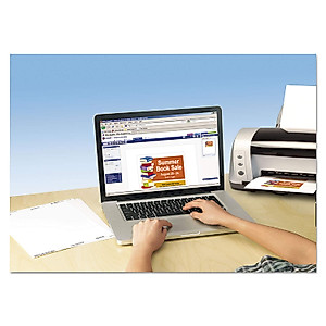 Avery Printable Cards, Laser Printers, 100 Cards, 4 x 6, U.S. Post Card Size (5389)