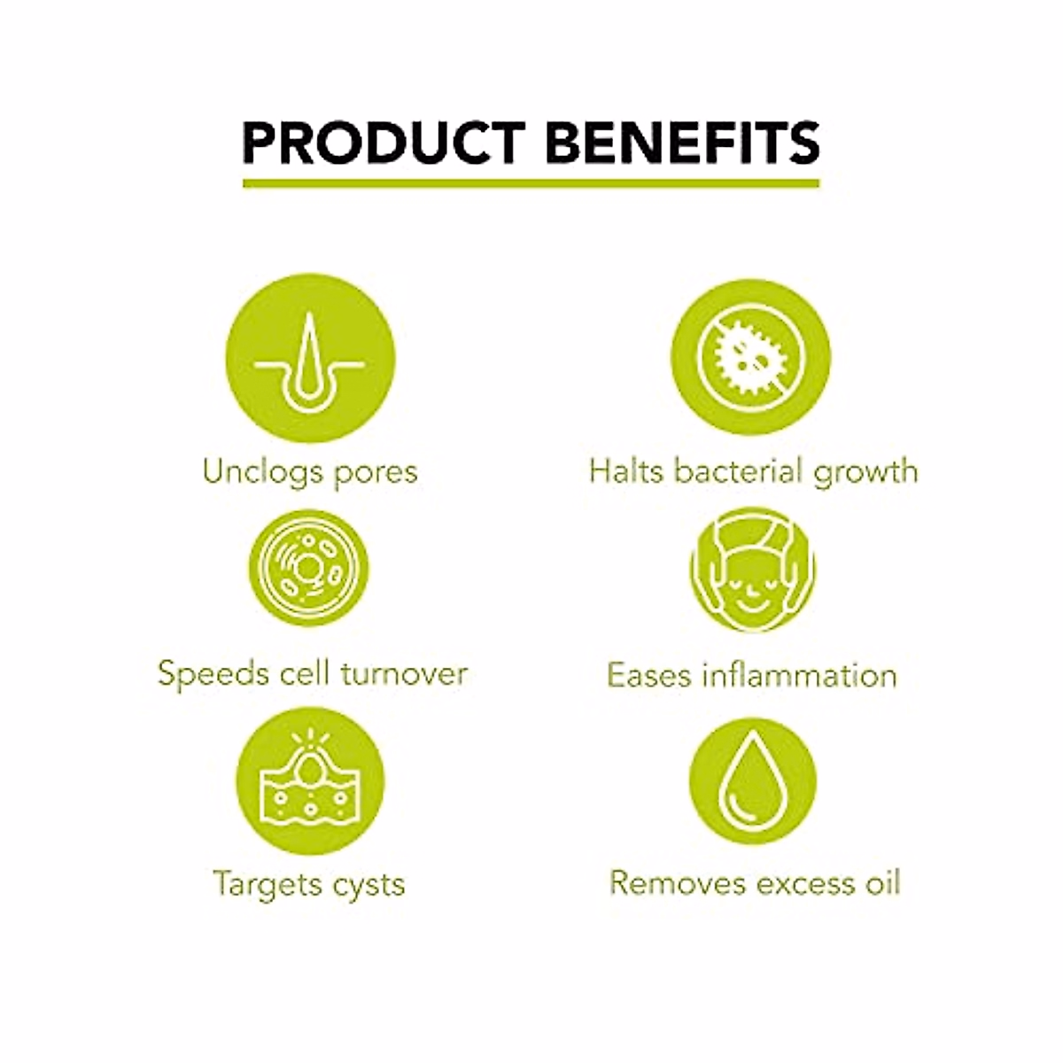 humane Maximum-Strength Acne Wash - 10% Benzoyl Peroxide Acne Treatment for Face, Skin, Butt, Back and Body - 8 Fl Oz - Dermatologist-Tested Non-Foaming Cleanser - Vegan, Cruelty-Free