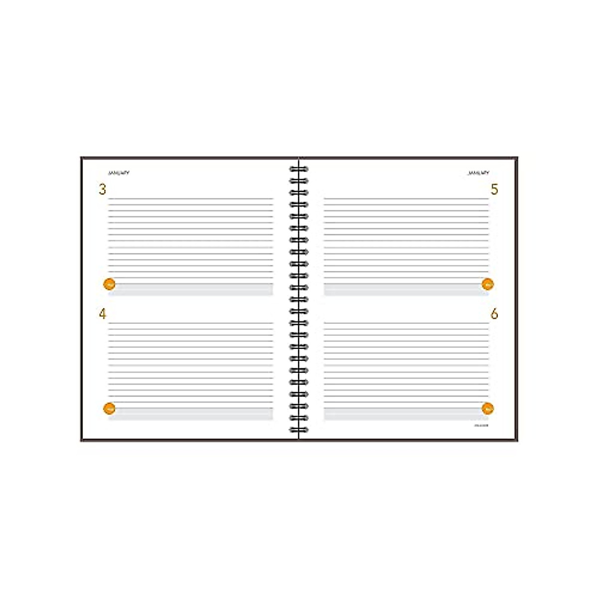 At-A-Glance 80620430 Plan. Write. Remember. Planning Notebook Two Days Per Page 9 3/16 x 11 Gray