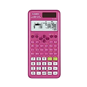 Casio fx-300ESPLS2 Pink Scientific Calculator Small