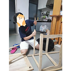 WANLIAN Round-Backed Armchair in Chinese Style of Ming and Qing Dynasties,Solid Wood Chair,Chinese Furniture Oriental Chairs,Chinese Longevity Arm Chair(Fully Assembled)(Circular arc)