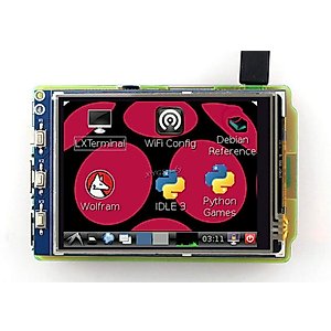3.2 inch Resistive Touch Screen TFT XPT2046 LCD compatible with Raspberry Pi (Pi 1 2 3) Model B B+ A+ Raspbian Video Photo System @XYGStudy