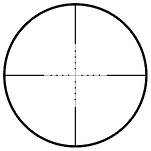 Vantage Riflescope 3-9x40 AO, 1", Mil Dot (Wire)