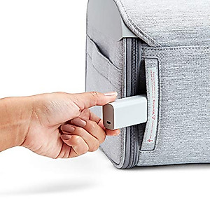 Munchkin® 59S™ UV Sterilizer and Sanitizer Bag - Perfect for Travel or Home Use; Eliminates up to 99% of Germs, Viruses & Bacteria, 21 UV-C LEDs