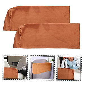 VOSAREA 2pcs Anti Slip Armrest Cover Furniture Armrest Protectors Anti Slip Armrest Slipcovers Stretch Sofa Arm Covers Sofas Sofa Couch Universal Sofa Cover Universal Cover Elastic Slider