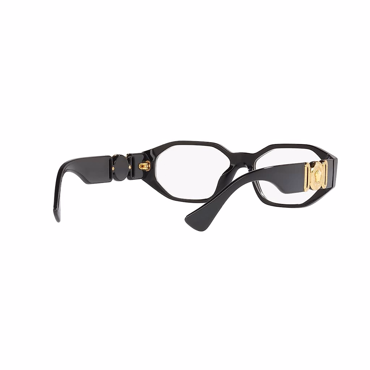 Versace Man Sunglasses Black Frame, Demo Lens Lenses, 56MM