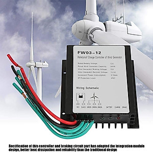 12V FW03-12 Wind Charge Controller Waterproof Wind Generator Controller