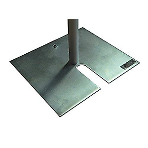 OnlineEEI8 Foot Tall Fixed Height Collapsible Pipe and Drape Backdrop Kit 8x50 (Black Drapes) (BBD9990850CDPR750)