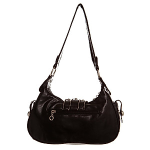 Fluer De-Lis Classic Hobo Shoulder Handbag by Handbags For All