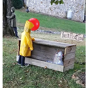 12 Pack Halloween Decoration Includes Reusable Cool Red Balloon Kit with Balloon Sticks with Cups, Halloween Prop,Halloween Decoration for Halloween Cosplay