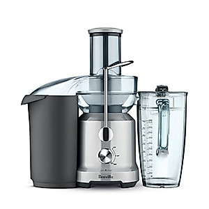 Breville Juice Fountain Cold Juicer, Silver, BJE430SIL
