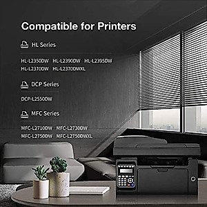 LEMERO TN760 Remanufactured Toner Cartridge Replacement for Brother TN760 TN730 TN 760 to use with HL-L2370DW HL-L2350DW MFC-L2710DW DCP-L2550DW MFC-L2750DW HL-L2395DW (Black, 2 Pack)