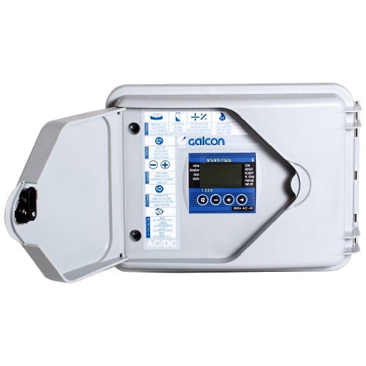 Galcon 8054S AC-4S Watering Timer Propagation & Irrigation Smart sprinkler Controller for Indoor & Outdoor with Daily / Cyclic Programming, Home or Gardens, Misting Seeds, Nurseries and Greenhouses