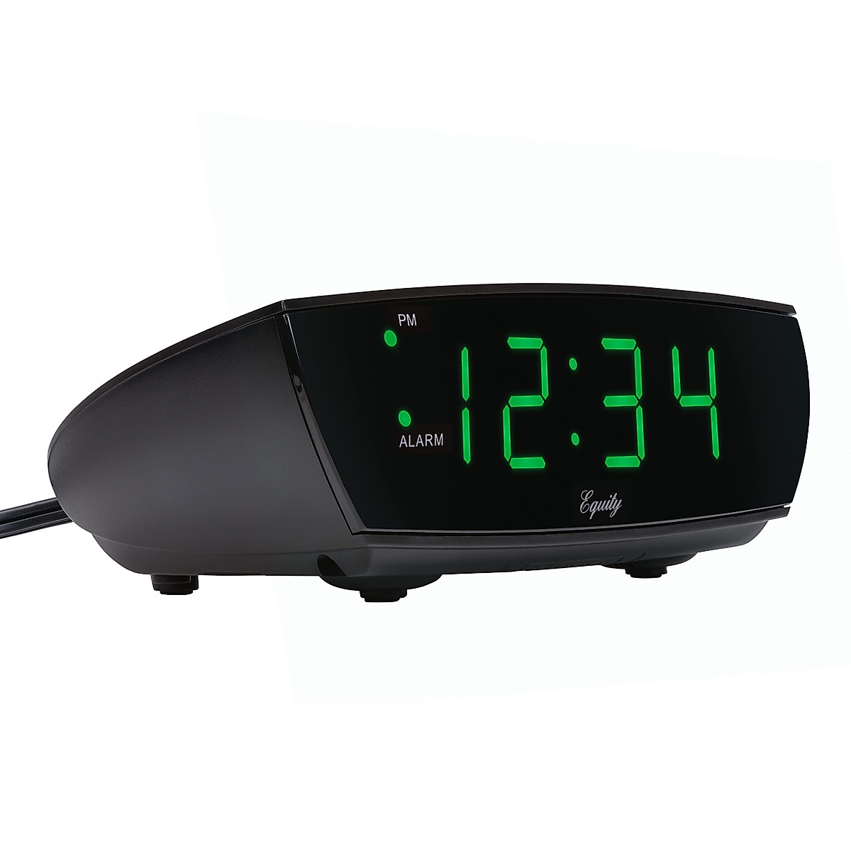 La Crosse Technology Equity 75902 Green LED 0.9 Inch Digital Alarm Clock